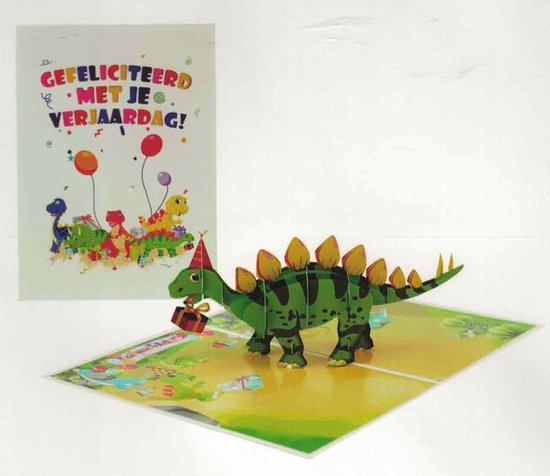 Pop up wenskaart - pop out wenskaart - felicitatie - verjaardag kind ...