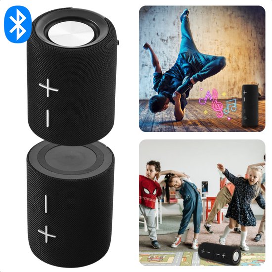 Cheqo® Magnetische Dual Bluetooth Speaker - Draadloze Speaker - Draadloos & Compact -... | bol