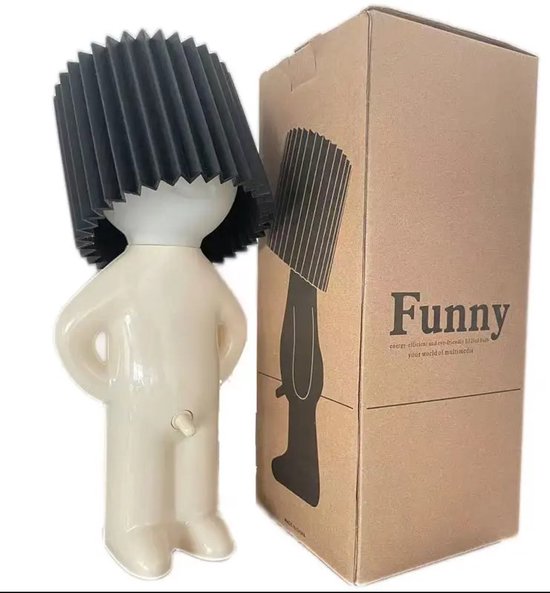 GlowGuy Tafel lamp - Schakelaar als Penis - Lampenkap als Hoed ...