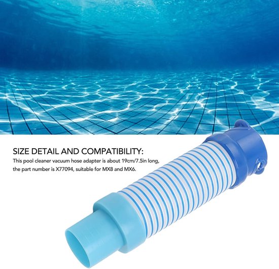 Titel: Swimming Pool Suction Adapter PE X77094 Leaf Catcher for MX8 MX6 ...