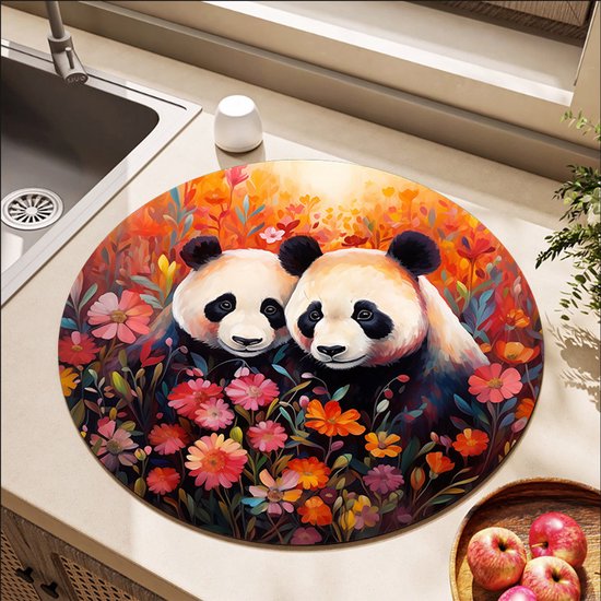 Afdruipmat/superabsorberende afdruipmat voor de keuken/droogmat ...