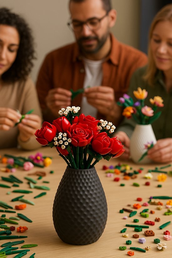 Vaas Florium — Perfect voor o.a. droogbloemen en lego Bloemen, Boeket ...