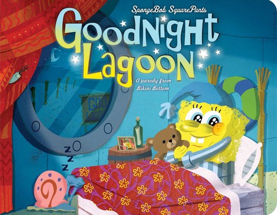 Board Book- Spongebob Squarepants: Goodnight Lagoon | 9780794453107 ...