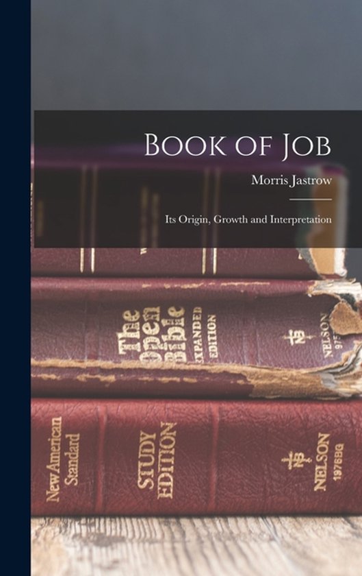 Book of Job, Morris Jastrow | 9781016196338 | Boeken | bol