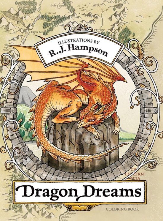 Dragon Dreams Coloring Book, R J Hampson | 9781922472236 | Boeken | bol