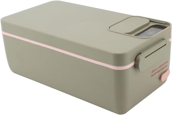 Snel Verwarmde Draadloze Elektrische Lunchbox 1L Capaciteit USB ...