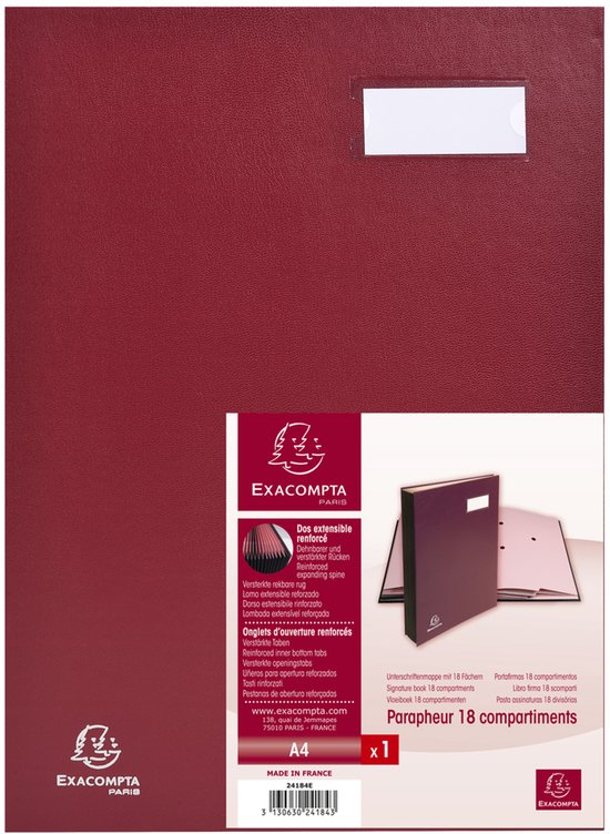 Exacompta 24184E Parapheur DIRECTION | bol