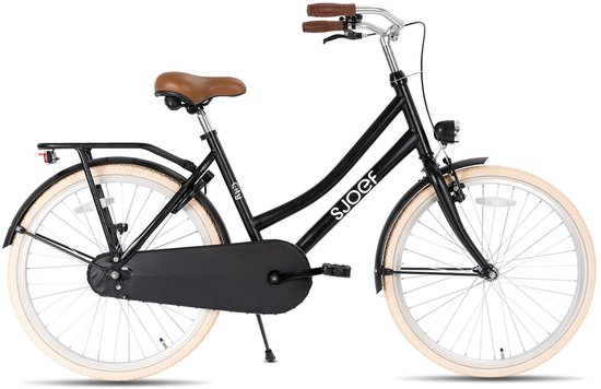 SJOEF City Meisjesfiets 26 inch - Kinderfiets 10,11,12,13,14 jaar - Oma ...