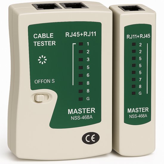 Twenty4seven® UTP Kabel Tester - Ethernet Kabel - LAN Netwerk ...