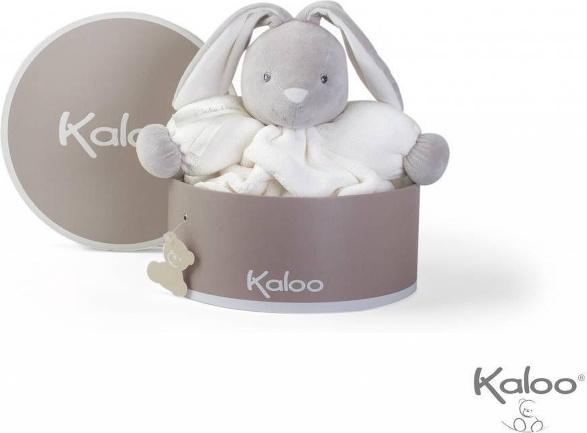 Kaloo Plume Knuffel konijn wit, 30 cm | bol.com