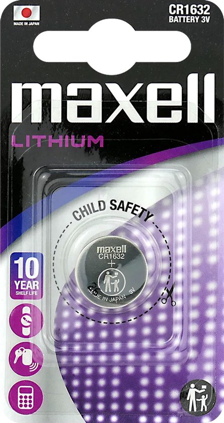 CR1632 Lithium knoopcel batterij | bol