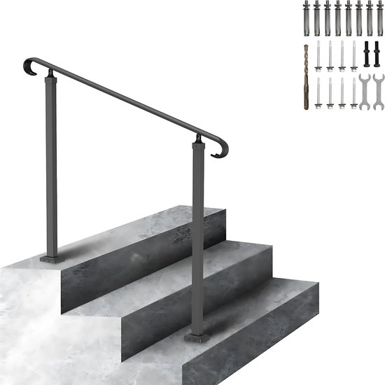 Trapleuning deluxe - Balustrade - Houders - Leuningen voor Trappen ...