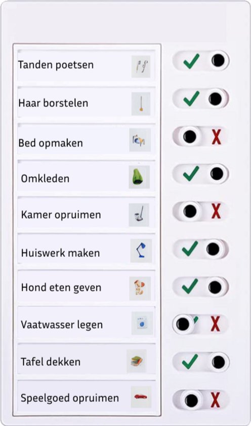 To do planner – Planbord om routines op te bouwen - Dagplanner kind ...
