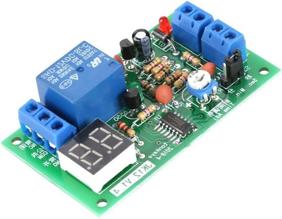 DC 12V Adjustable Led Display Countdown Timing Timer Delay | bol