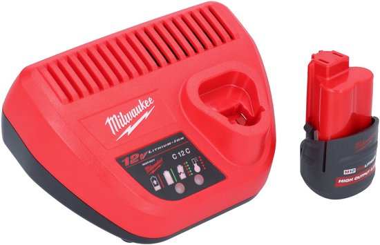 Milwaukee M12 BPRT-0 accu blindklinknagel 12 V 20,32 mm ( 4933464404 ...