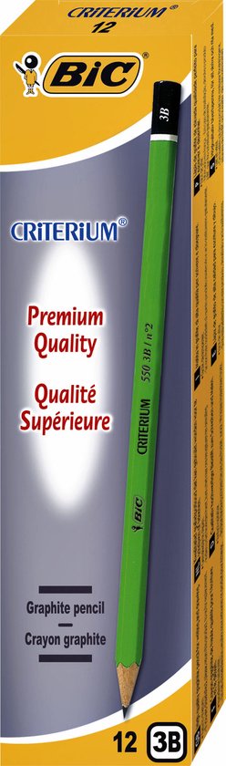 Potloden Bic Criterium Conte 550 Hardheid 3B | bol