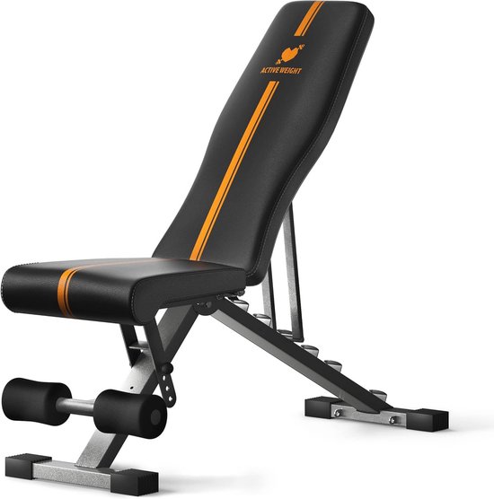 Opvouwbare Verstelbare Halterbank - 11 Posities voor Full Body Workout ...