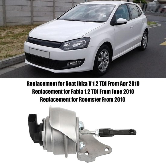 Wastegate Actuator 789016 500152 584 01 S789016 0001 voor Fabia 1.2 TDI ...