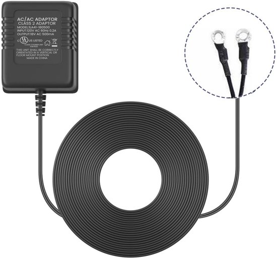 Video deurbel adapter - 5 Meter - Voeding deurbel - Stroom adapter ...