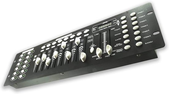 DMX Mixer Controller voor Disco en DJ Effecten - 192 Kanalen 512 DMX ...