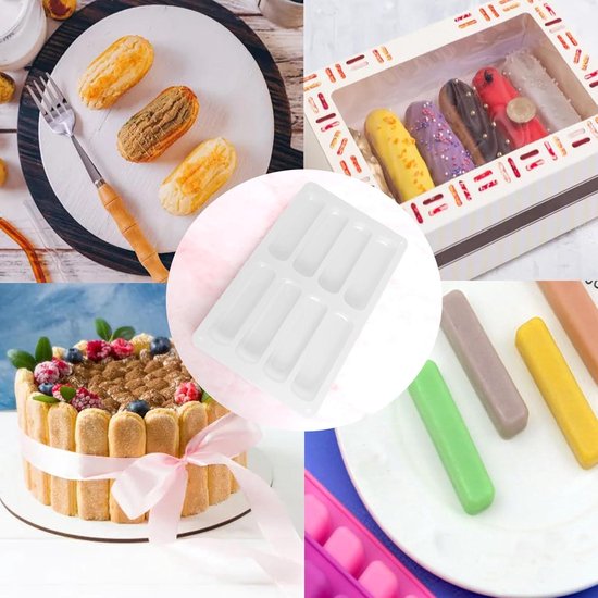 Rectangular Energy Bars Muesli Bars Baking Mold - Large Silicone Mould for Chocolate... | bol