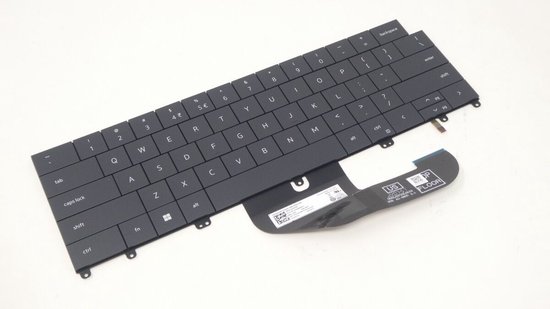 Dell XPS 13 Plus 9320 US/INT ENGLISH Backlit Keyboard BLACK - 3F23K | bol