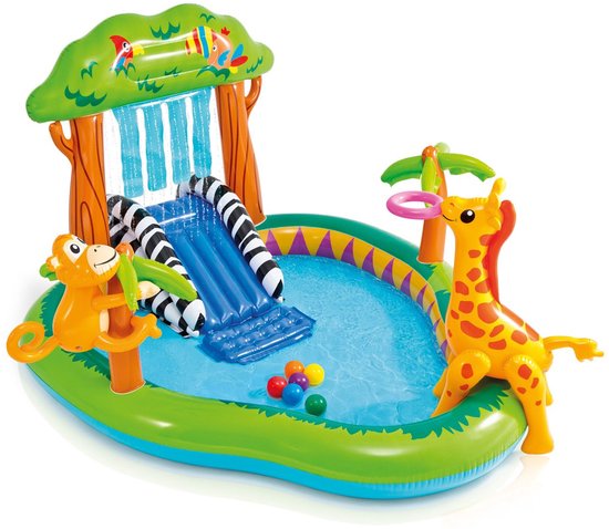 Intex Play Pool Jungle - 216x188x124cm | bol
