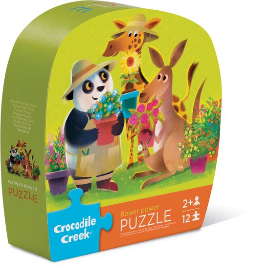 Crocodile Creek - Puzzle Flower Power - 12 pièces | bol