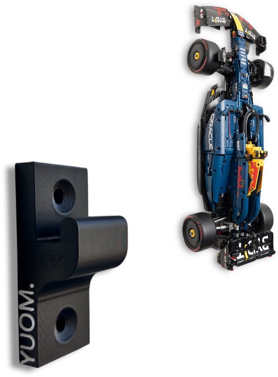 YUOM Wall Mount voor LEGO Technic F1 Red Bull – Stevige Muurbeugel | bol