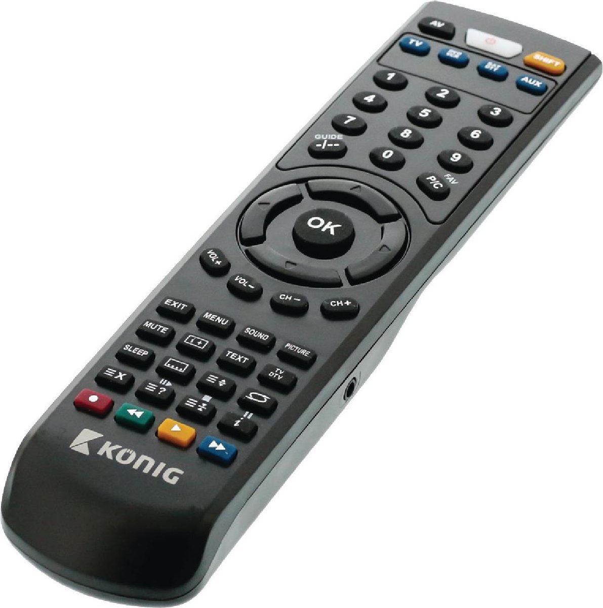 Konig 4-in-1 programmeerbare afstandsbediening | bol.com