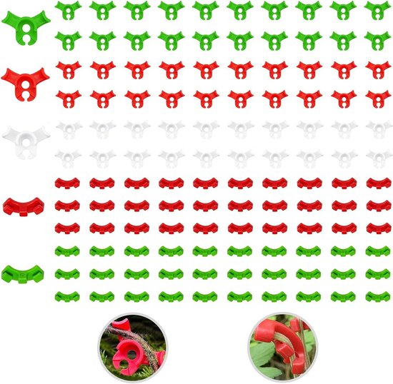 120 Pcs Plant Bender Clips - Plant Trainer for Supporting, Bending, and ...