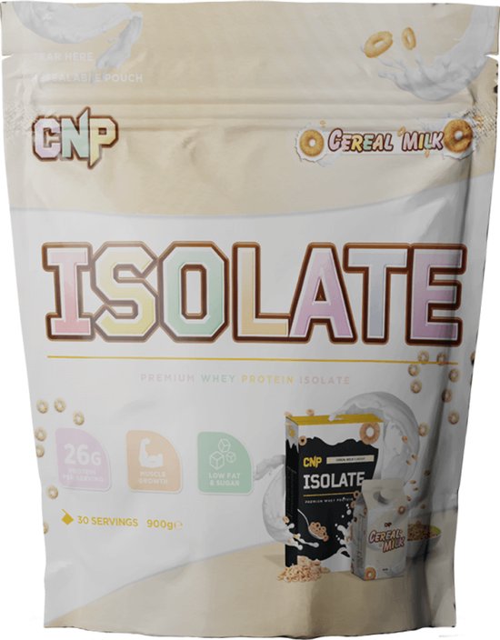 CNP Isolate (900g) Cereal Milk - Eiwitten - Wei-eiwit isolaat | bol