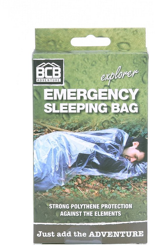 Nooddeken - Noodslaapzak - Rampen - Stroomuitval - Overleving - Outdoor | bol