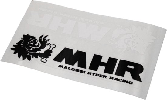 Stickers Malossi MHR Zwart/Wit | bol