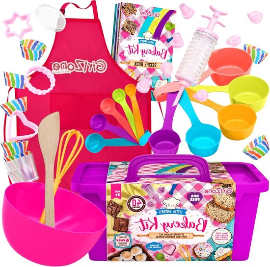 Little Baker's 40-delige bakset voor kinderen - inclusief ...