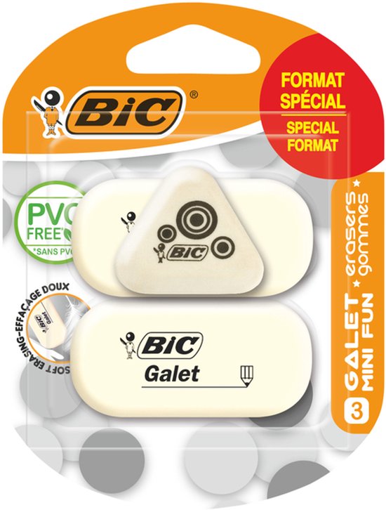 Gum bic galet pvc vrij 3 formaten | bol