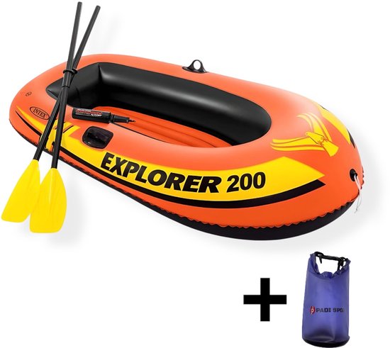 Intex Explorer Pro 200 Set - Opblaasboot - 196 x 102 x 33 cm ...