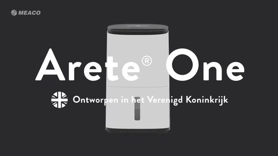 Meaco MeacoDry Arete One 20L - Luchtontvochtiger - Grijs | bol