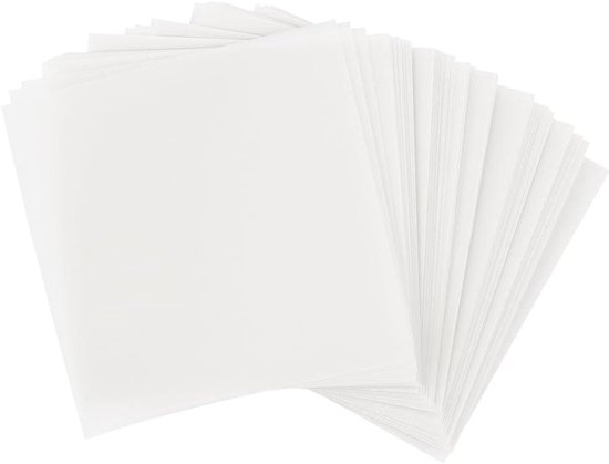 - 100 Vellen Vierkant Overtrekpapier 20 x 20 cm - Premium Kwaliteit 110 ...