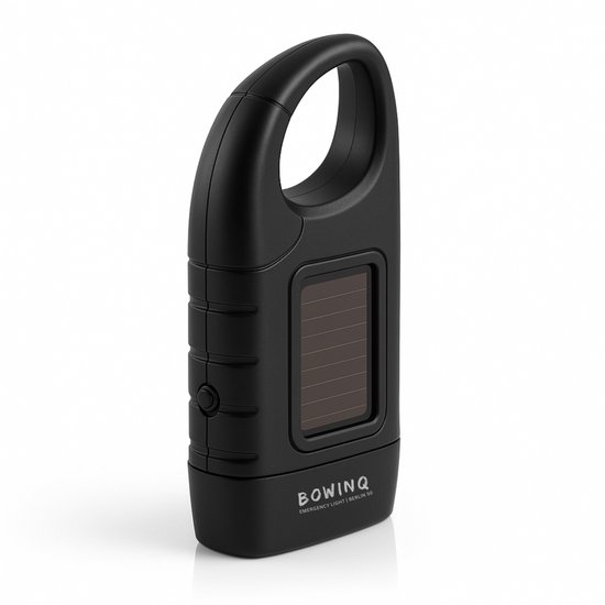 Knijpkat opwindbare zaklamp – Dynamo zaklamp met zonnepaneel ...