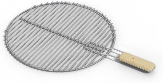 Rond roestvrij stalen grillrooster - Diameter 44,5 cm - Universeel ...