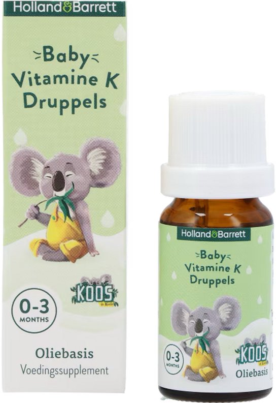 Holland & Barrett Baby Vitamine K Druppels 10ml | bol