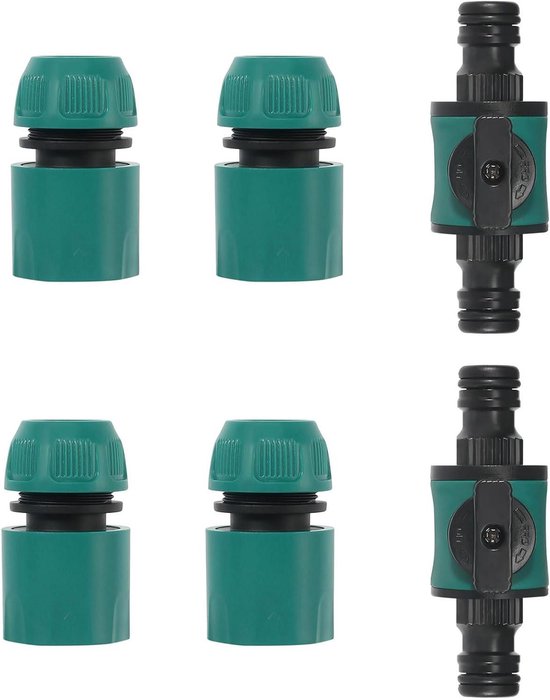 Trankielo - Slangkoppeling met regelventiel 6 stuks - handige ...