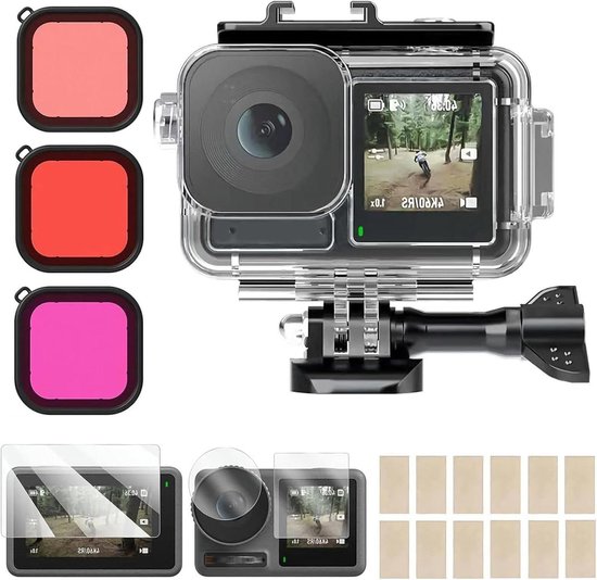 Waterdichte Behuizing voor DJI Osmo Action - 60M/196FT ...