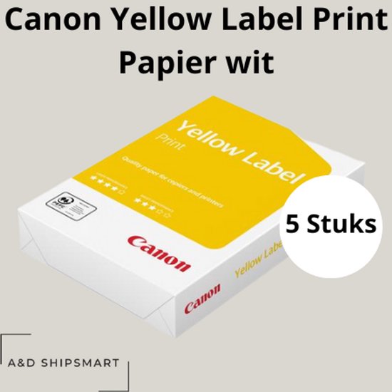 Canon Yellow Label Print - Papier - A4 papier - Printer | bol
