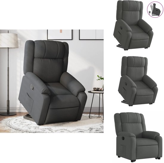 vidaXL Sta-op Verstelbare Fauteuil - Sta-op Verstelbare Fauteuils ...