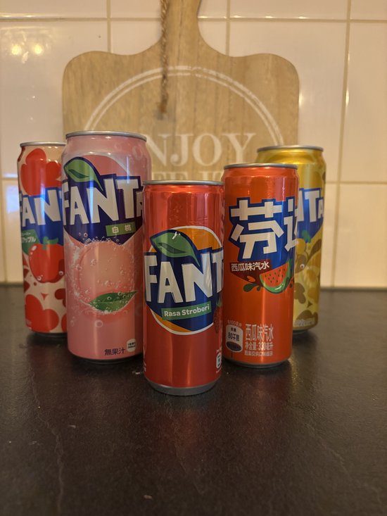 Fanta Mix - 9 verschillende soorten Fanta - Geschenkpakket - Amerikaans ...
