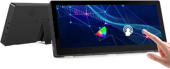 10,3 Inch Kleine Touchscreen Monitor - 1920x720 IPS Display - 400 cd/m² ...