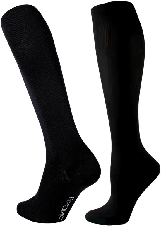 KANGKA® Compressiekousen Maat 43-45 (XXL) - Steunkousen - Compressie ...