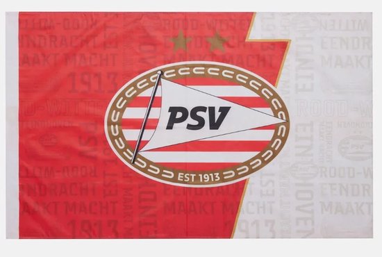 PSV Vlag tekst 150x 100 | bol